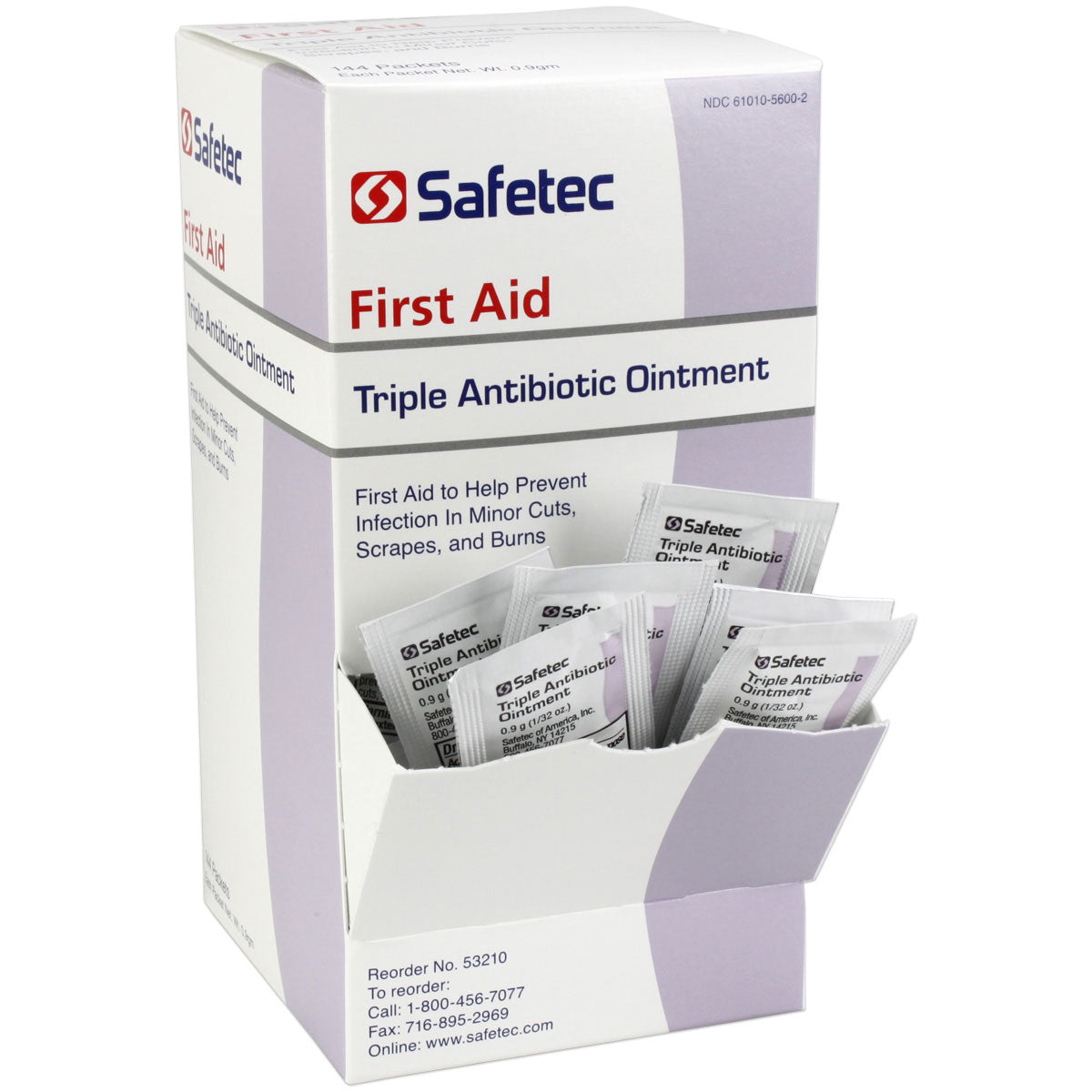 Triple Antibiotic .9gm. Pouch, 144 per box – quakekits.com