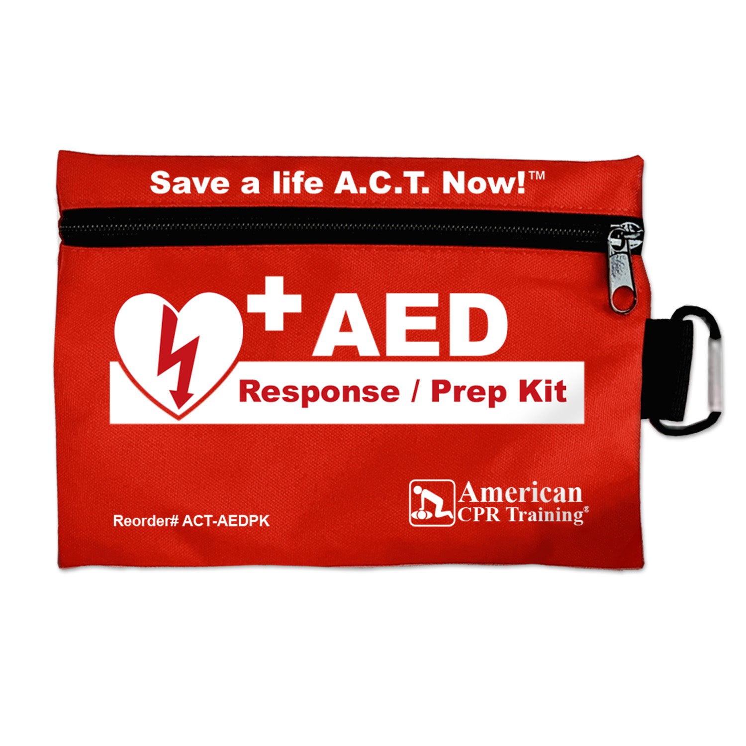 AED Response Prep Kit - Portable Zipper Pouch – quakekits.com
