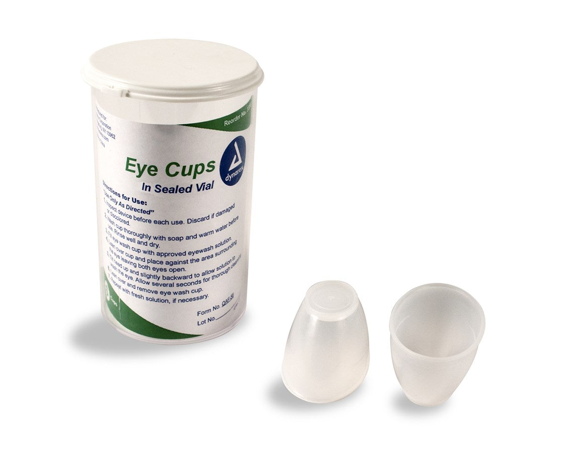 Eye Cup, Plastic - 6 per vial – quakekits.com