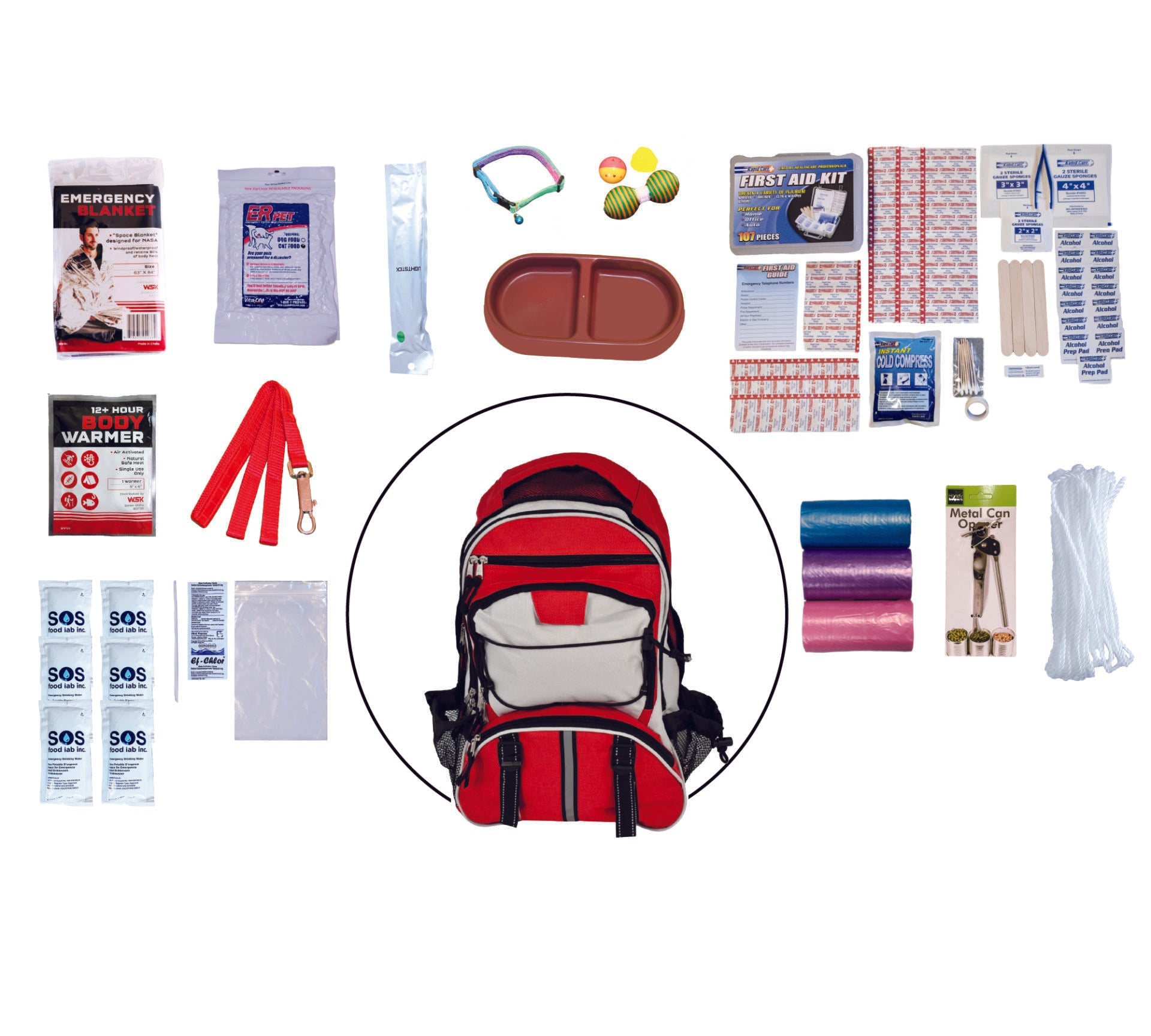 Cat Emergency Kit – quakekits.com